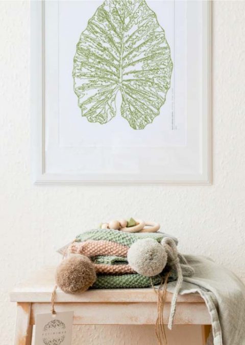 Custom Birth Prints in scaled 1:1 Botanical Design - Euphoria House